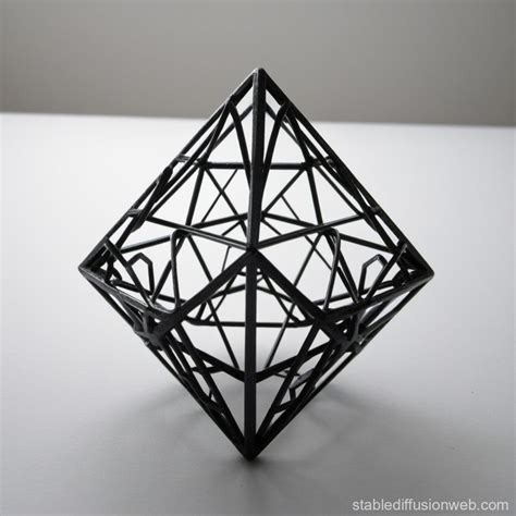 Regular Octahedron Details Stable Diffusion Online