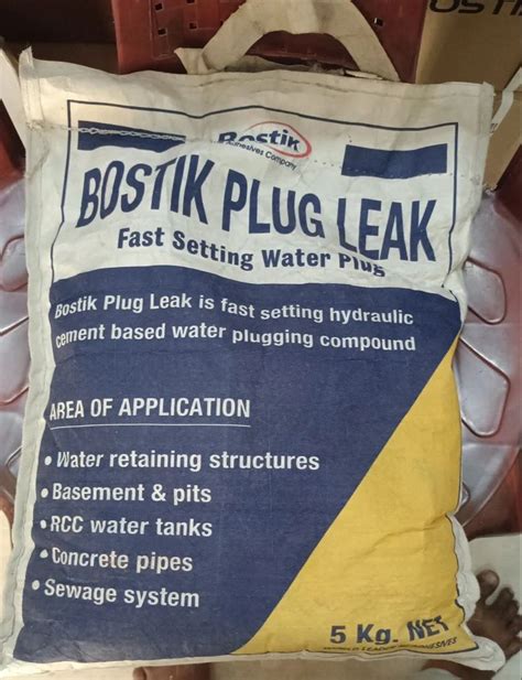 Waterproofing Coating Bostik Plug Leak Powder 15 Kg At ₹ 5205kg In Chennai