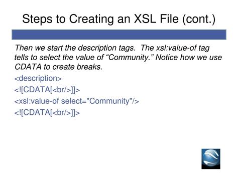 PPT Using KML XML And XSL To Create Google Earth Applications A Tutorial PowerPoint