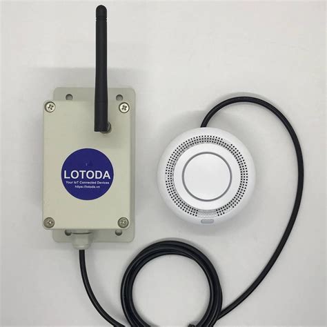 thiết bị iot lora sensor node cảm biến khói