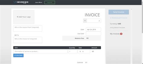 Best Websites To Instantly Create Invoices For Free