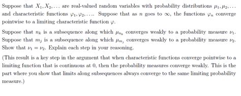 solved suppose that x1 x2 dots are real valued random