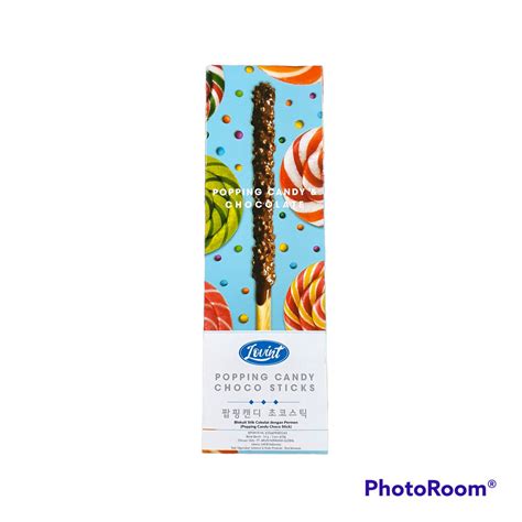 Jual Lovint Popping Candy Choco Sticks 54g Shopee Indonesia