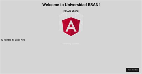 Angular Codesandbox
