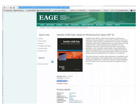 Pdf Satellite Insar Data Reservoir Monitoring From Space