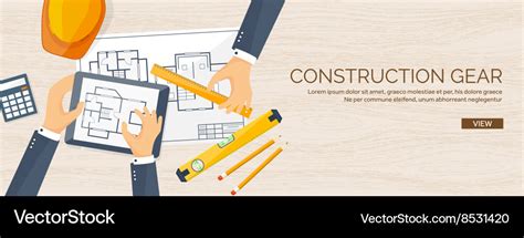 Engineering And Architecture Royalty Free Vector Image