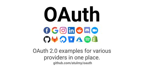 GitHub Atulmy Oauth OAuth Implementation For Various Providers In One Place