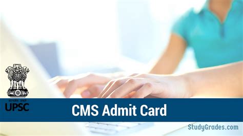 UPSC CMS Admit Card 2020 Check UPSC CMS Call Letter Date
