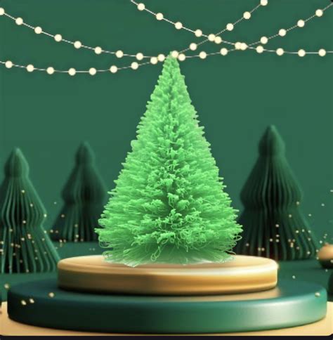 3d printed christmas tree etsy
