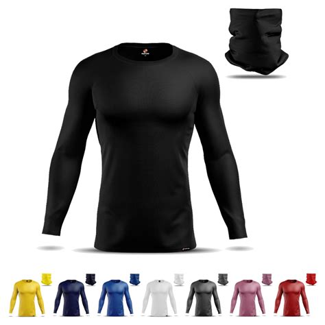 Camiseta Térmica Proteção Uv50 Bandana Frio Vento Dry Fit Shopee Brasil