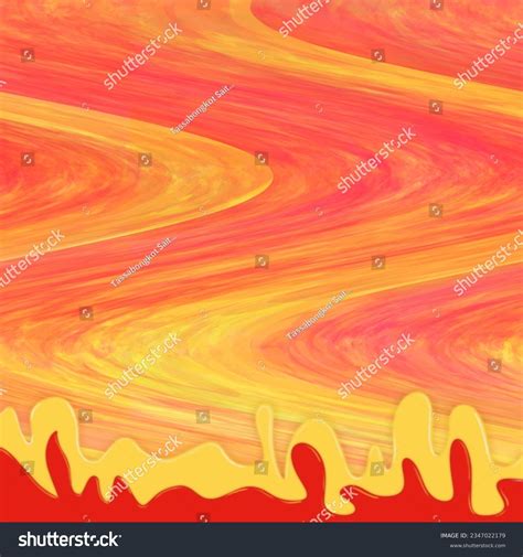 Fire Gradients Graphic Wave Curve Fire Stock Illustration 2347022179 Shutterstock