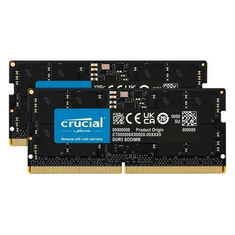 Crucial Ddr5 Classic 96gb 2 X 48gb 262 Pin Ddr5 So Dimm Ddr5 5600 Pc5 44800 Laptop Memory