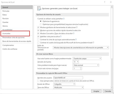 Capacitate Excel Cómo Cambiar La Dirección Del Cursor En Excel