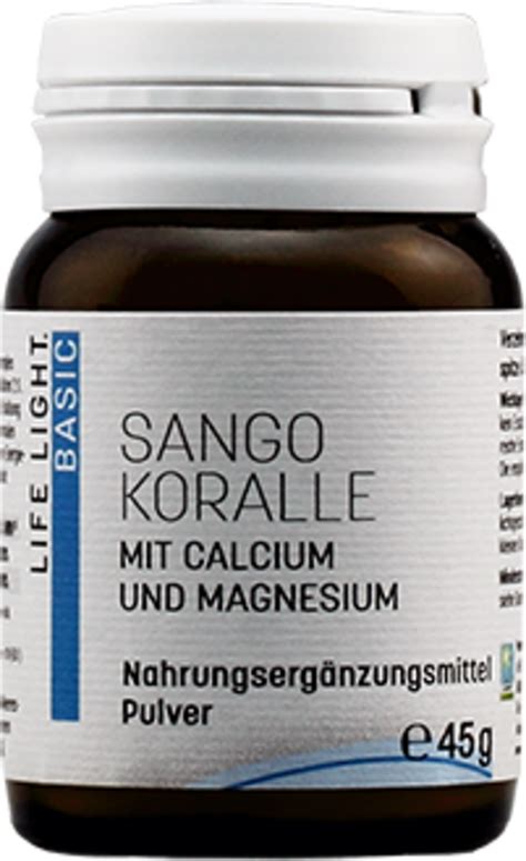 Sango Koralle Pulver, 45 g - Life Light - VitalAbo