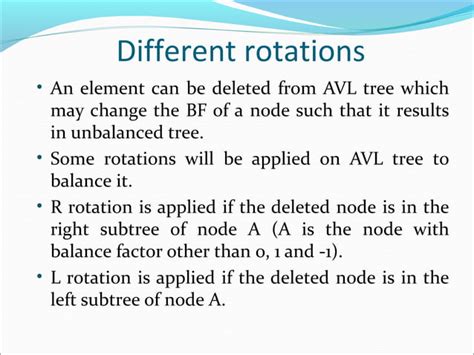 Data Structure And Algorithms Avl Trees Ppt