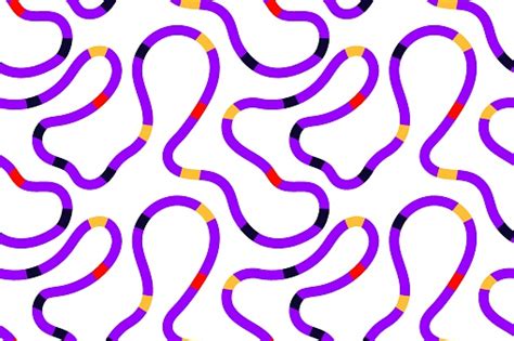 밝은 배경에 밝은 손으로 그린 선이 있는 순진한 매끄러운 구불구불한 패턴입니다 크리 에이 티브 추상 물결 스타일 그리기 배경입니다 추상 인쇄 0명에 대한 스톡 벡터 아트 및