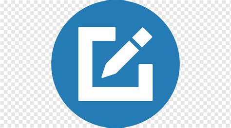 Computer Icons Editing Write Blue Angle Logo Png PNGWing
