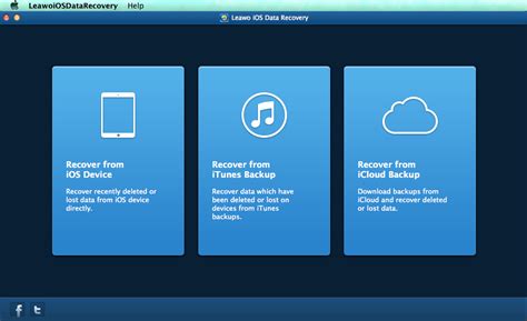 Brief Introduction To Leawo Ios Data Recovery For Mac Leawo Ios Data Recovery Mac User Guide
