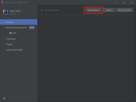 Creating A New Project Intellij Idea User Guide