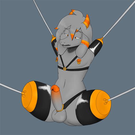 Rule 34 4 Missing Limbs Amputee Anthro Balls Bondage Bound Bovid Caprine Collaboration
