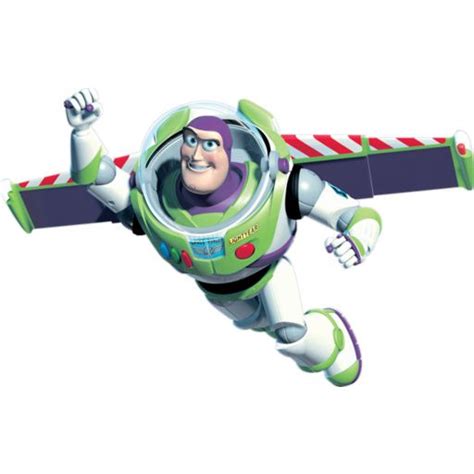 Buzz Lightyear From Toy Story Flying Through The Air