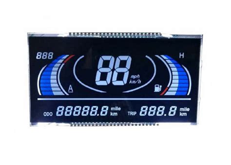 30 V Htn Lcd Transmissive Display Tn Va Stn Lcd Module For Speedometer
