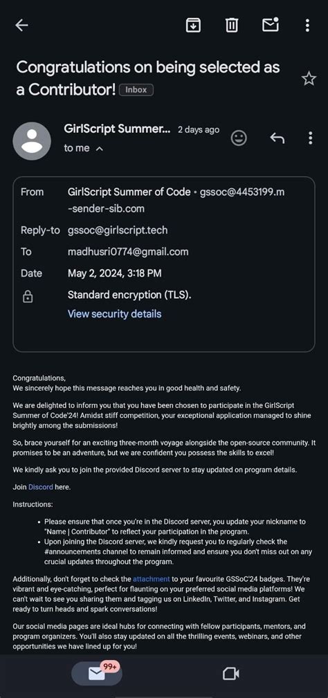 Gssoc Girlscriptsummerofcode Opensource Tubilian Madhu Sri