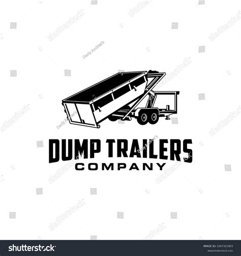 Roll off dumpsters logo with masculine style - Royalty Free Stock Vector 2267321903 - Avopix.com