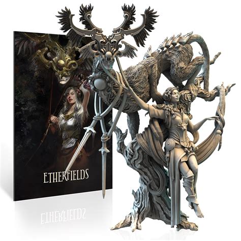 Etherfields Board Game By Awaken Realms Resin Lea And Belshazar Gamefound