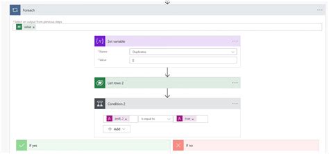 use a loop to go through each account and check for duplicate names