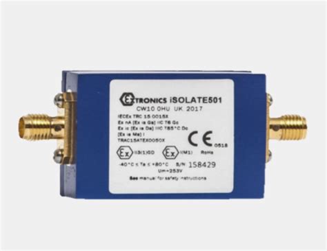 Isolate501 Ultra Wideband Rf Isolator Atexshopde