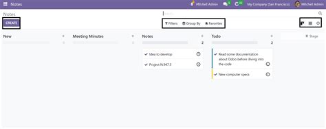Notes App In Odoo Odoo V Community Edition Book