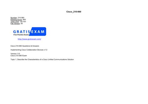 cisco 210 060