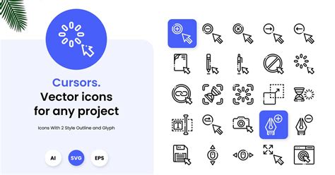 Cursors Icons Icons Ft Cursor And Design Icon Envato
