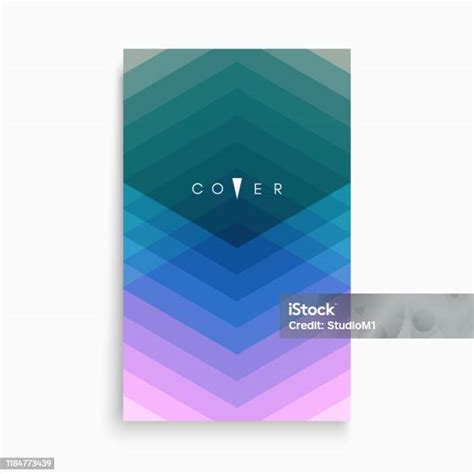 커버 디자인 템플릿 직선이 있는 기하학적 배경입니다 모바일 앱 및 웹을 위한 최신 화면 디자인 3d 벡터 그림입니다 기하 도형에 대한 스톡 벡터 아트 및 기타 이미지