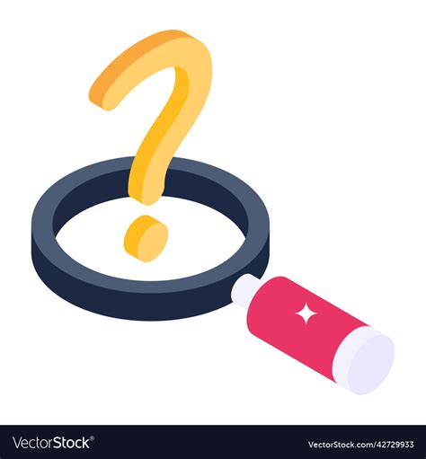 Query Search Royalty Free Vector Image Vectorstock