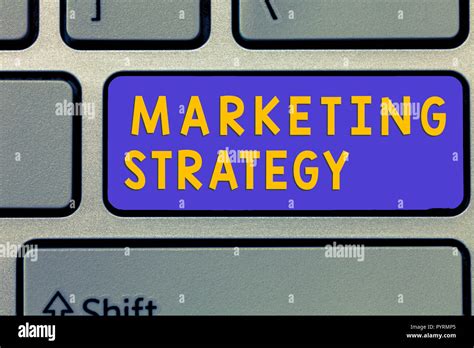 Handwriting Text Marketing Strategy Concept Meaning Scheme On How To