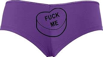 Knaughty Knickers Valentines Candy Fuck Me Flirty Panties Underwear