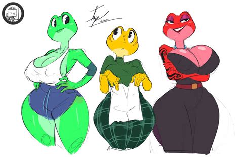 Frog Ocs By Angrydiaper123 On Deviantart
