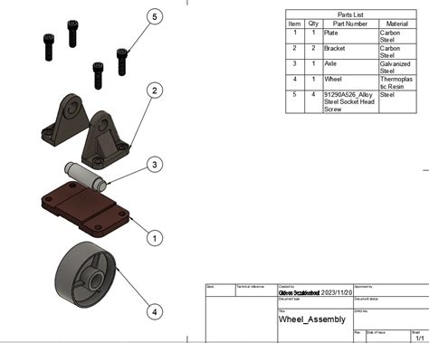 Fusion 360 Automated Exploded Views With Bill Of Materials Micrographics