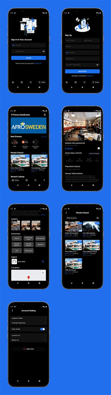 Et Homes Complete Real Estate Flutter Mobile App Codemarket