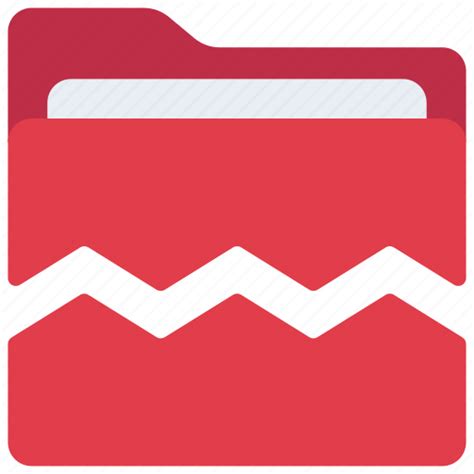 corrupt folder files computing error icon download on iconfinder