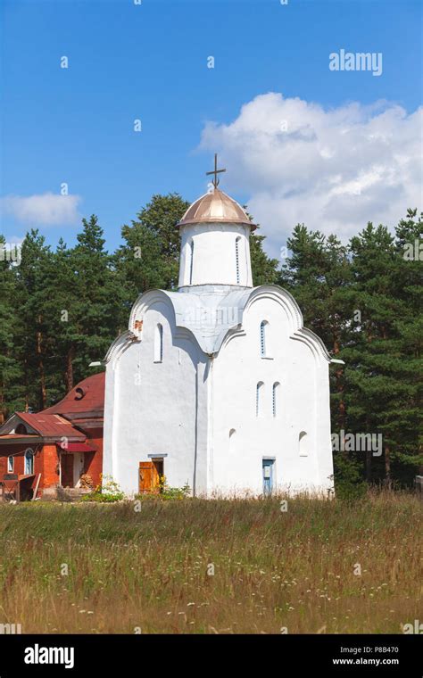 Peryn Chapel Or The Church Of The Nativity Of The Theotokos On Peryn In The Environs Of Veliky
