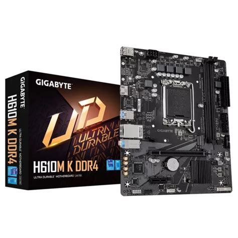 Gigabyte H610m K Ddr4 Ultra Durable Intel 1700 Socket Motherboard £64 95 Picclick Uk