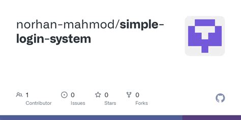 GitHub Norhan Mahmod Simple Login System