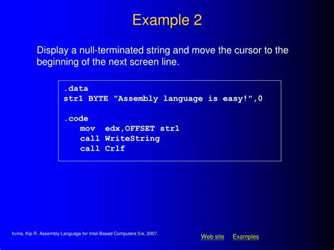 Ppt Assembly Language Powerpoint Presentation Free Download Id442443