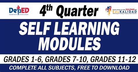 quarter 4 self learning modules slms free to download deped click