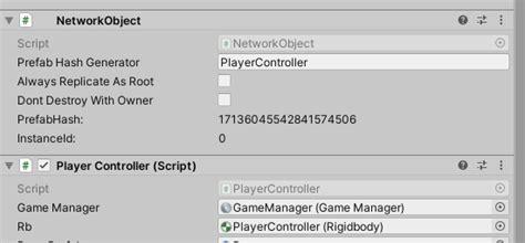 Javascript Unity Multiplayer Mlapi Could Not Get Networkobject For