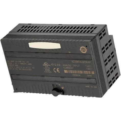 Ic200alg264 Manufactured By Ge Fanuc® Analog Input Module