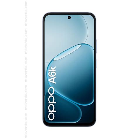 Oppo A6k 4g Double Sim Bleu Cristal Avec 256go Et 4go Ram